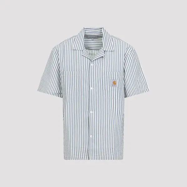 Carhartt Work In Progress Short Sleeve Leaf Print Shirt