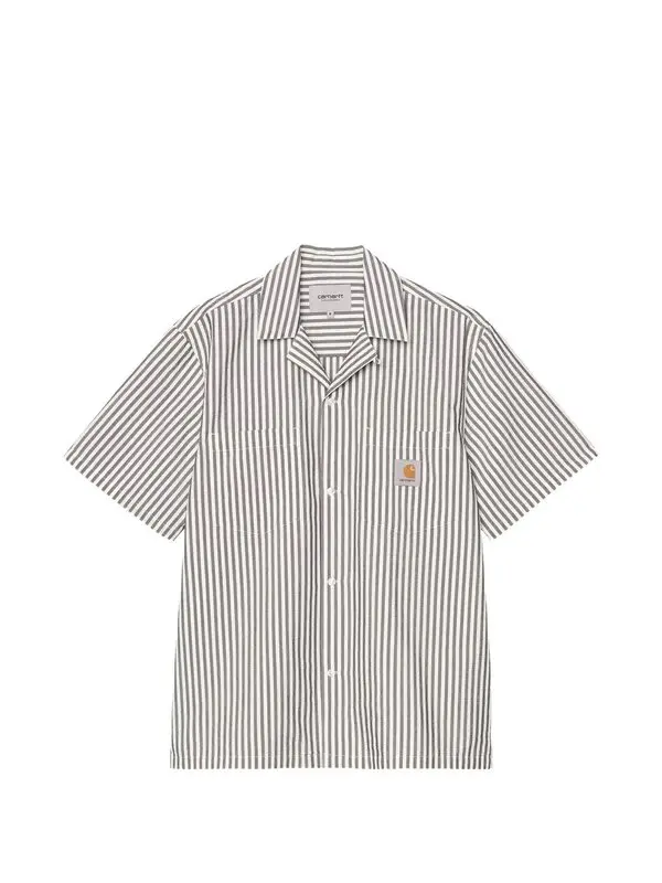 Carhartt Work In Progress Short Sleeve Leaf Print Shirt