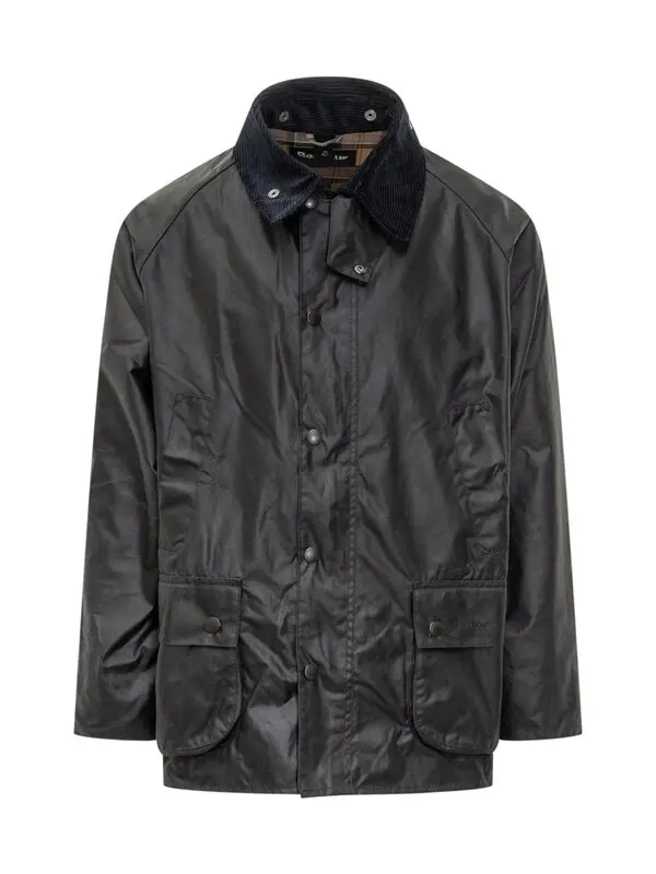 Barbour Bedale Wax Jacket - Navy