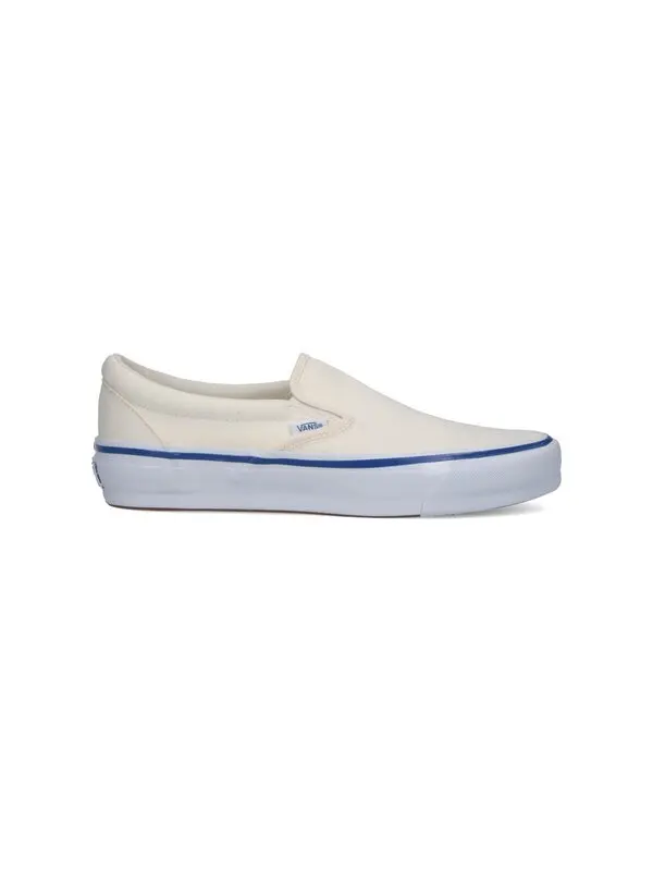 VANS 100% Fabric Canvas Sneakers - White