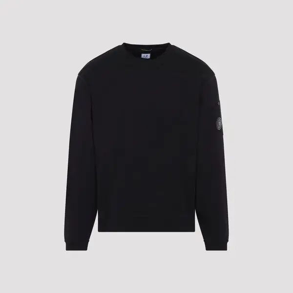 C.P. COMPANY Twisted Lens Long-sleeve Cotton T-shirt