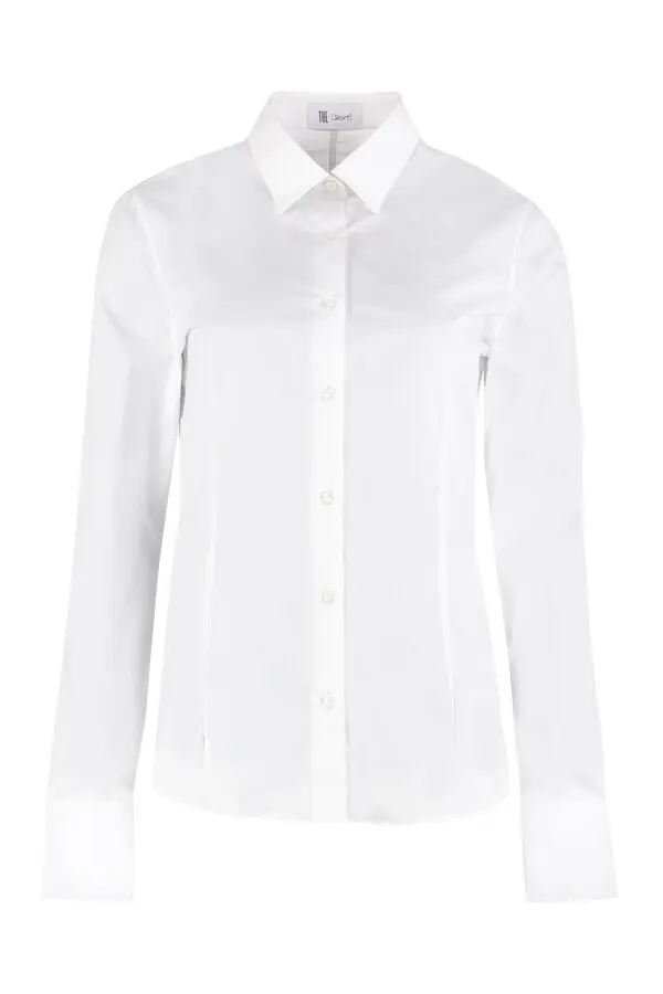 THE ALPHABET The Classic Stretch Cotton Shirt