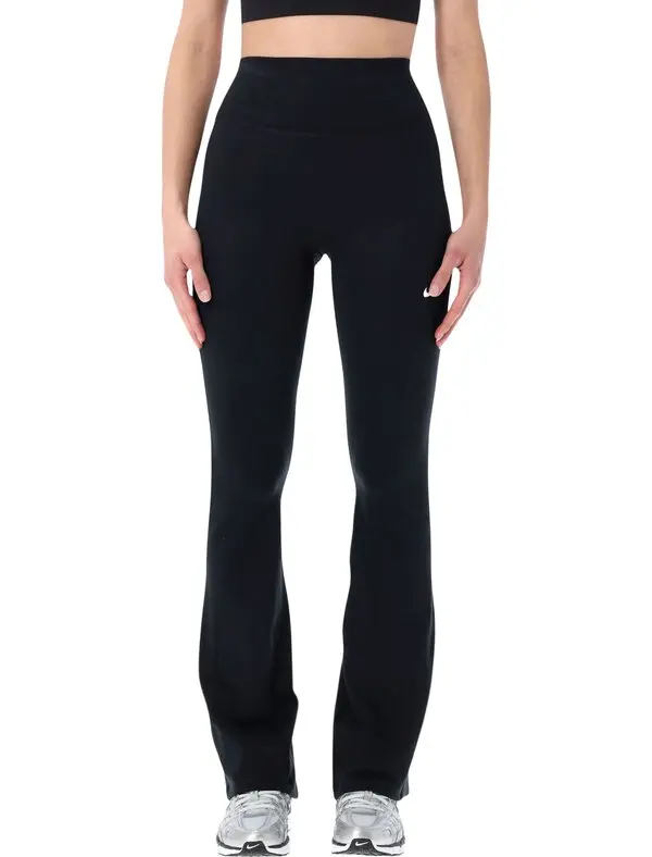 Nike High-waisted Velvet Leggings - Nero