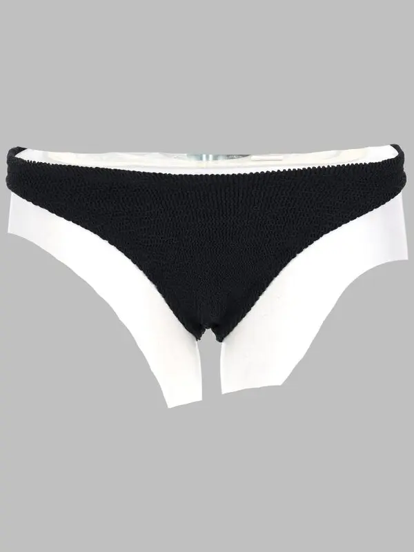 MC2 SAINT BARTH Mini Bikini Bottom - Black