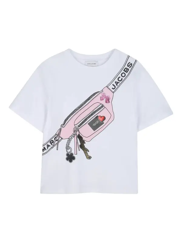 Marc Jacobs Graphic Print Cotton T-shirt - White