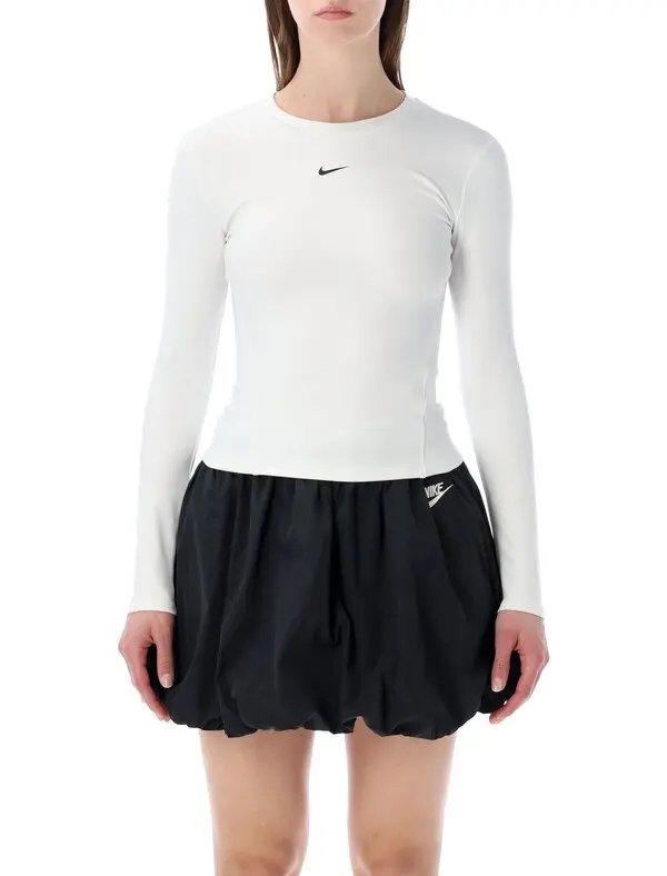Nike Fitted Long-sleeve Top For - White