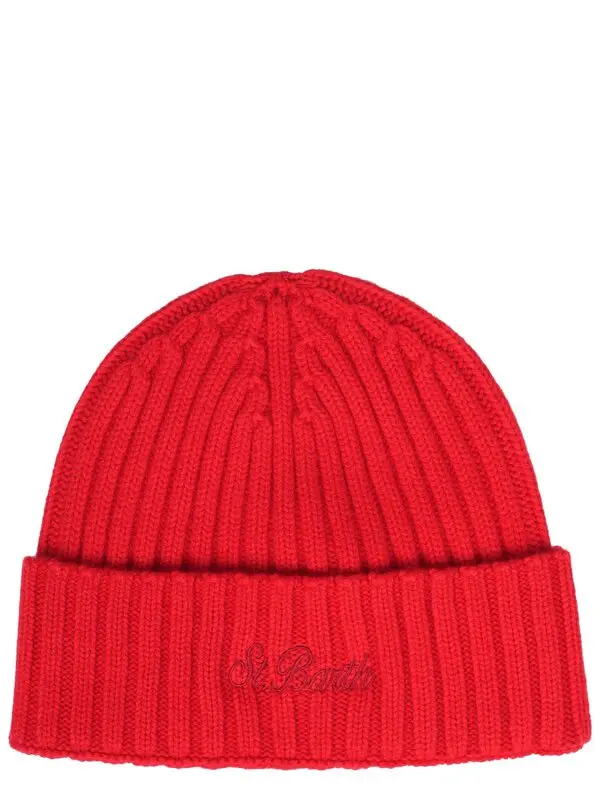 MC2 SAINT BARTH Ribbed Knit Hat For