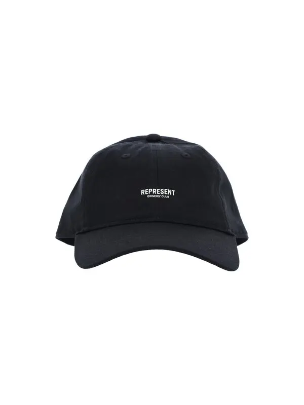 REPRESENT Cotton Cap - Black