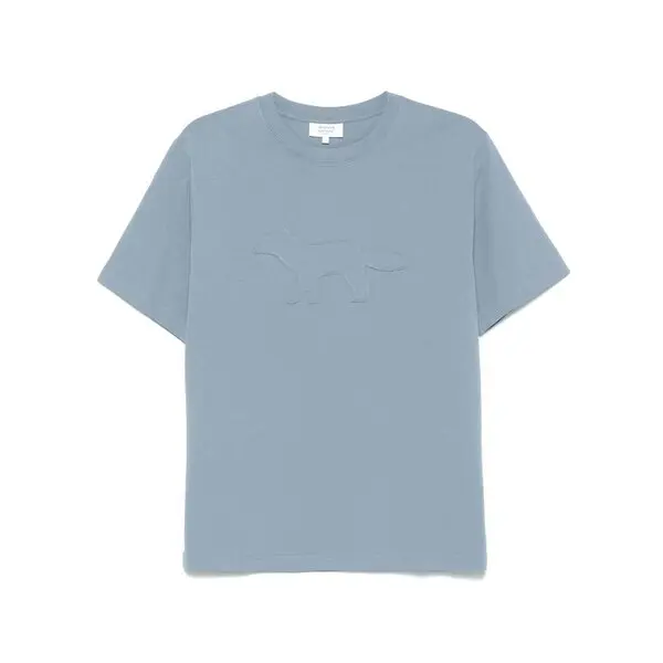 Maison Kitsuné Classic Fit Cotton T-shirt With Graphic Detail