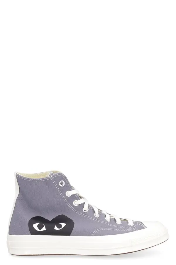 Play Comme Des Garcon Classic High-top Sneaker - Grey