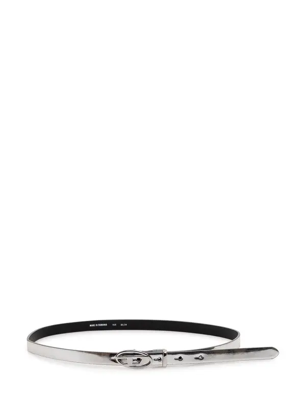 DIESEL® Chic Logo Belt For Effortless Style - Bianco