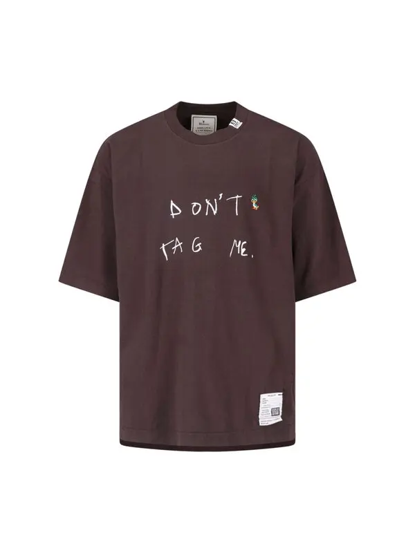 Mihara Yasuhiro Graphic Print Oversized T-shirt