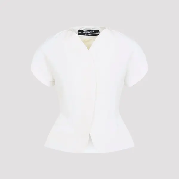 Jacquemus Ovalo Jacket - White