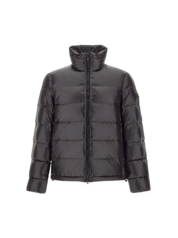 Peuterey Lightweight Duck Down Puffer Coat - Black