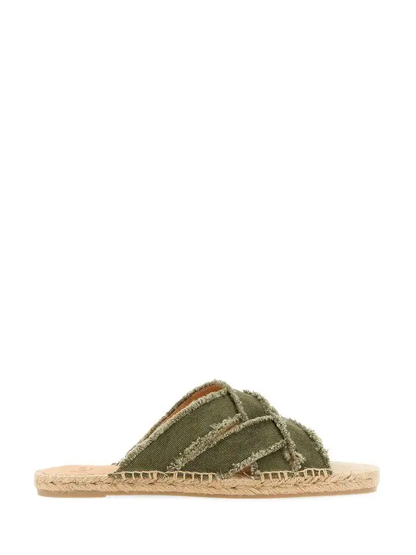 CastaÑer Classic Mini Sandals With Comfortable Sole - Green