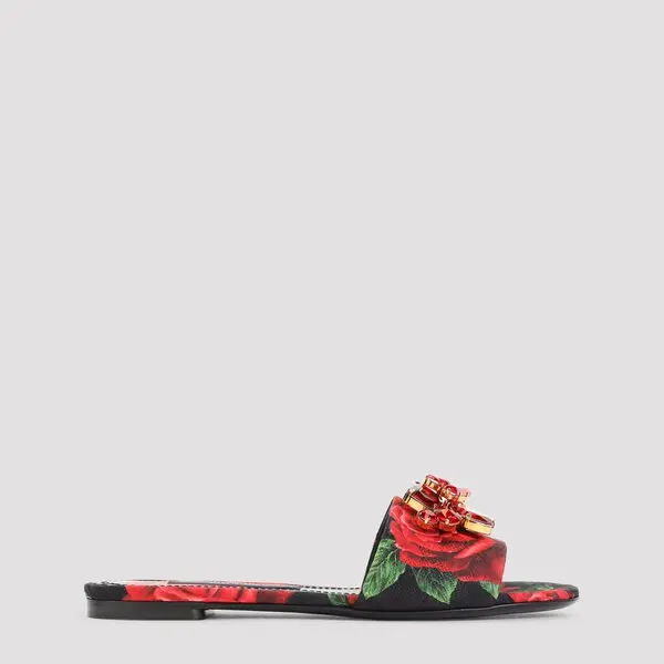 Dolce & Gabbana Dg Flat Sandal - Red