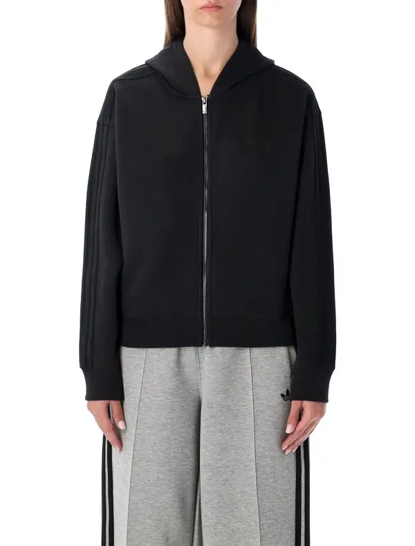 ADIDAS ORIGINALS Full-zip Mini Hoodie S - Black