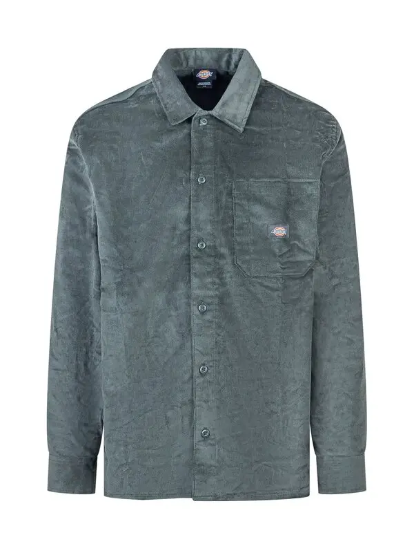 Dickies Corduroy Shirt For Fall 2025 - Olive Green