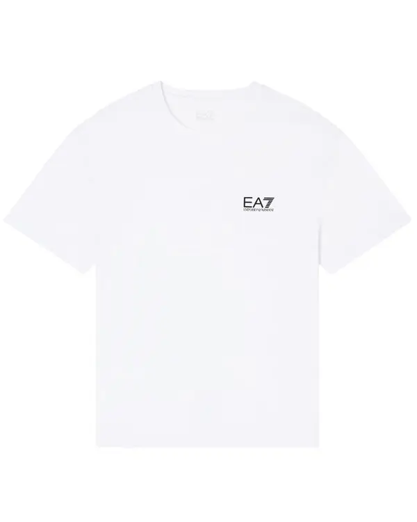 EA7 S Logo Graphic T-shirt - White