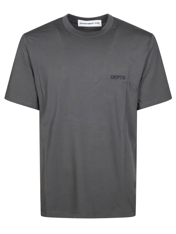 DEPARTMENT 5 Short-sleeve Embroidered T-shirt