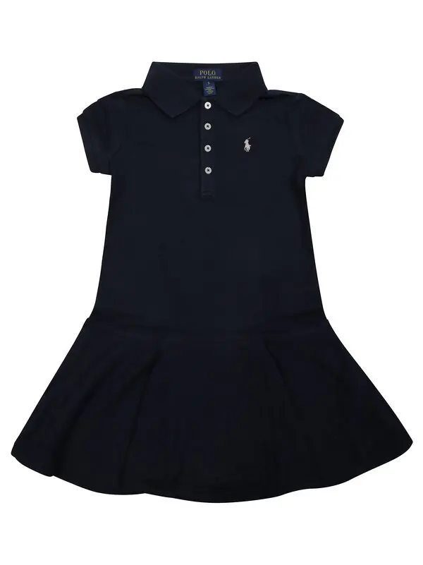 Polo Ralph Lauren Girls' Pleated Polo Dress