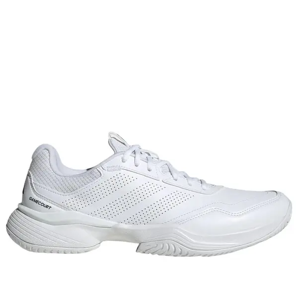 Adidas Gamecourt 3 All Court Sneakers - Cloud White/cloud White/core Black