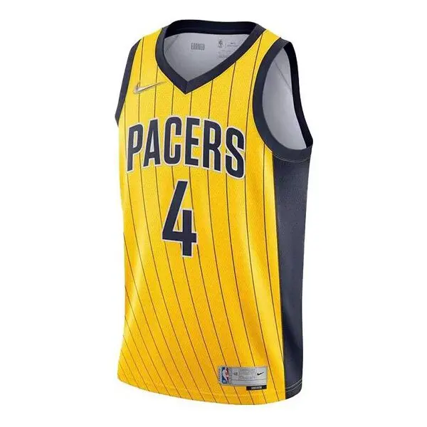 Nike X Nba Indiana Pacers Jersey 'victor Oladipo 4 - Yellow
