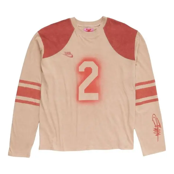 TRAVIS SCOTT Cactus Jack X Nike Reaper Vintage Long-sleeve Shirt - Cream