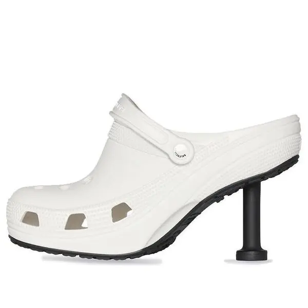 Balenciaga X Crocs Madame 80mm - White