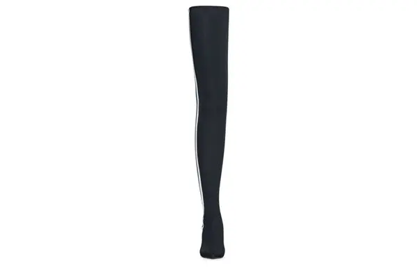 Balenciaga X Adidas Knife Over The Knee Boots 'black White