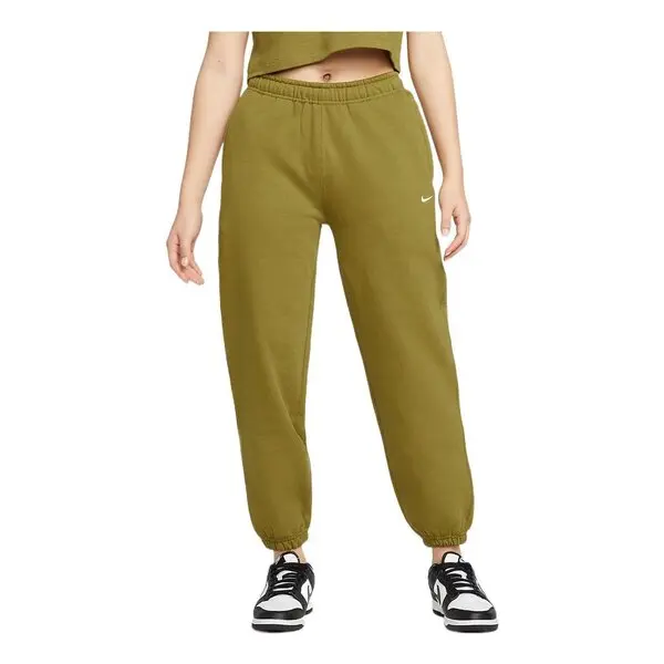Nike Solo Swoosh Sweatpants - Green