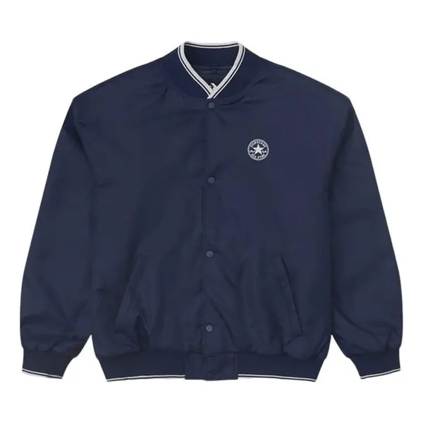 CONVERSE Logo Baseball Jacket Asia Sizing