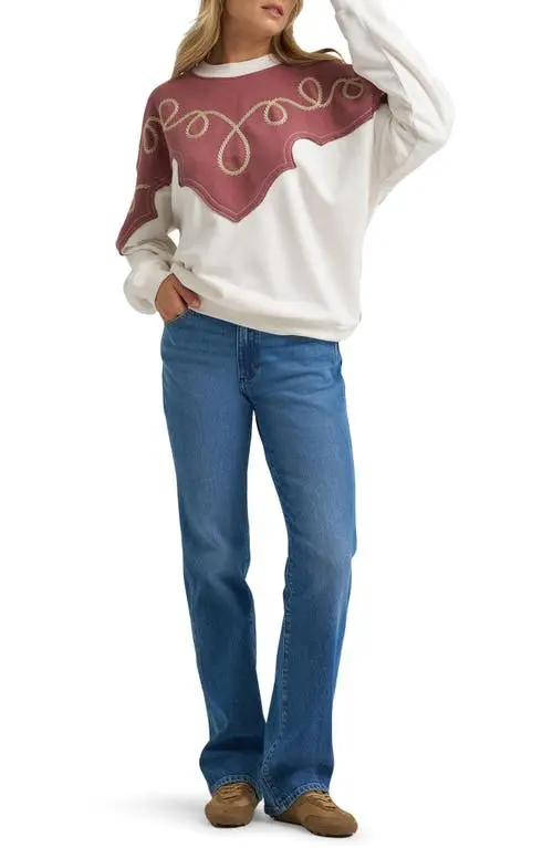 Wrangler Western Graphic Cotton Sweatshirt