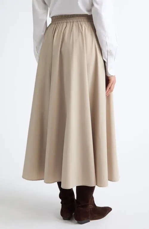 Herno Stretch Modal Midi Skirt