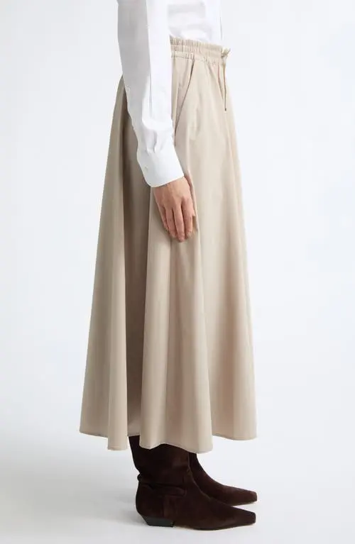 Herno Stretch Modal Midi Skirt