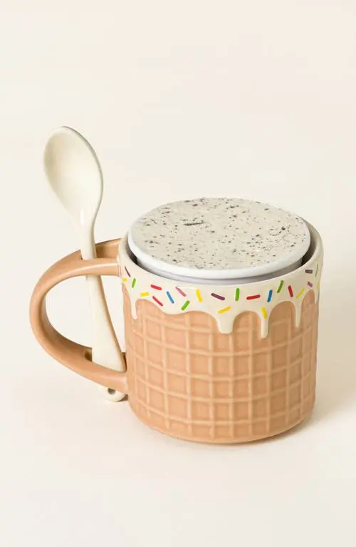 UNCOMMON GOODS Ice Cream Pint Mug - Multi