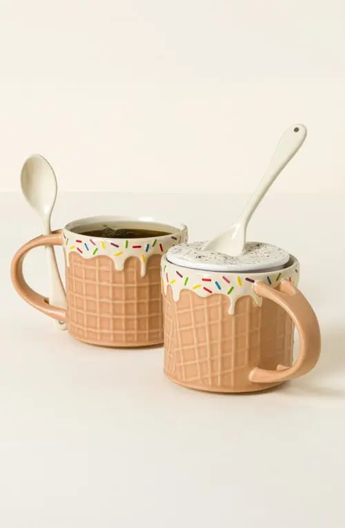 UNCOMMON GOODS Ice Cream Pint Mug