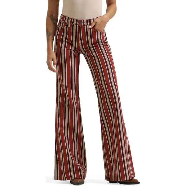 Wrangler 70s High Waist Flare Leg Jeans