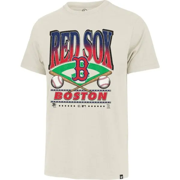 '47 Boston Red Sox Straight Shot Two Franklin T-shirt - Tan