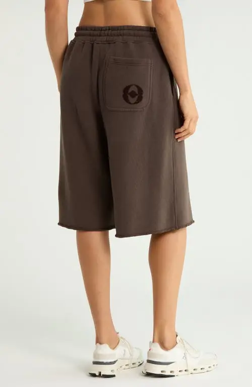 On Club Collective Raw Hem Cott Drawstring Shorts