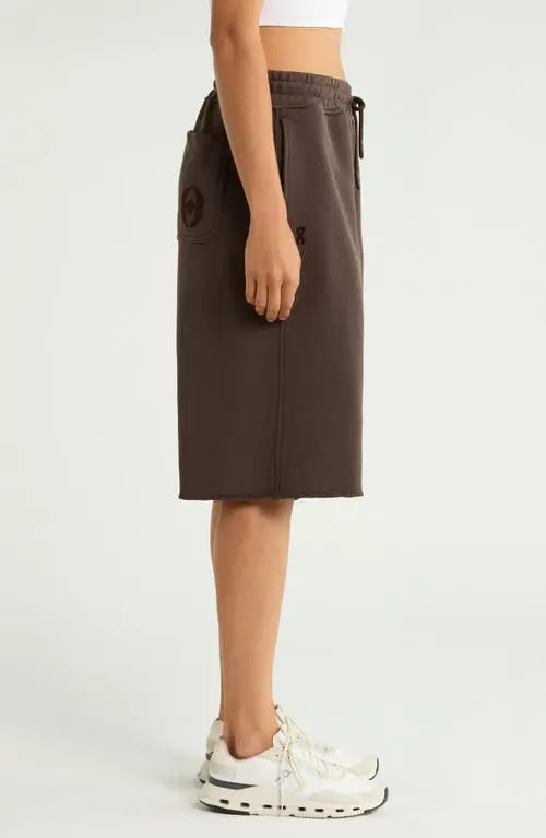 On Club Collective Raw Hem Cott Drawstring Shorts