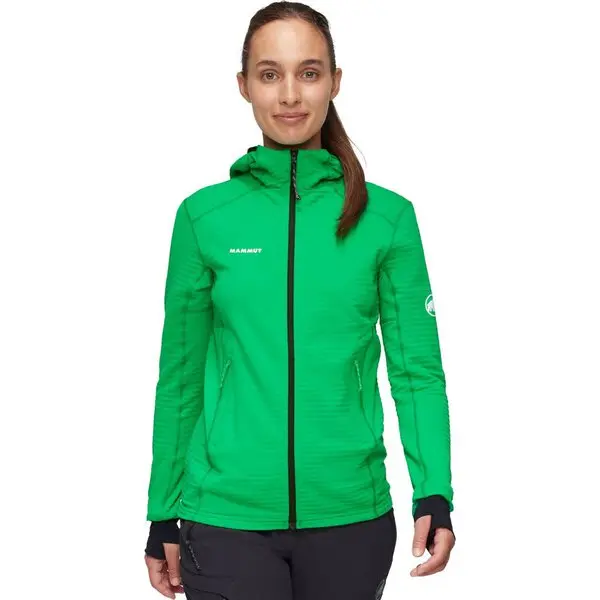 MAMMUT Taiss Light Ml Hooded Jacket - Pinea/black
