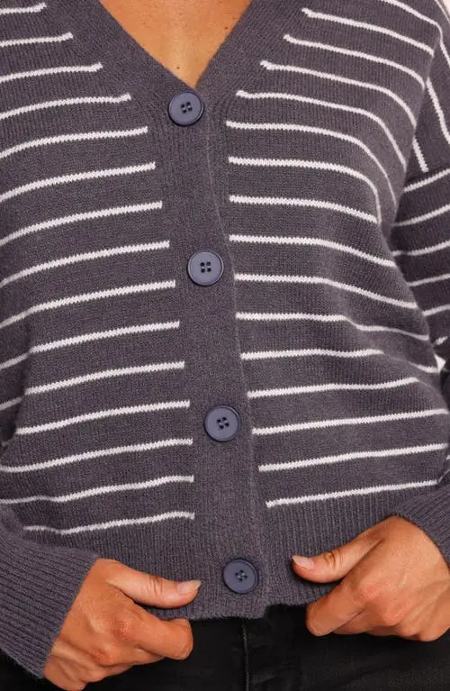 PETAL & PUP Zammy Stripe Crop Cardigan