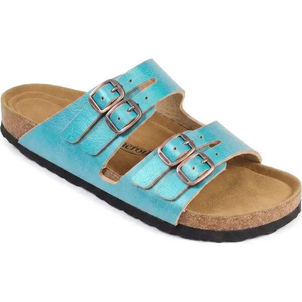 AEROTHOTIC Willow Slide Sandal - Light Blue