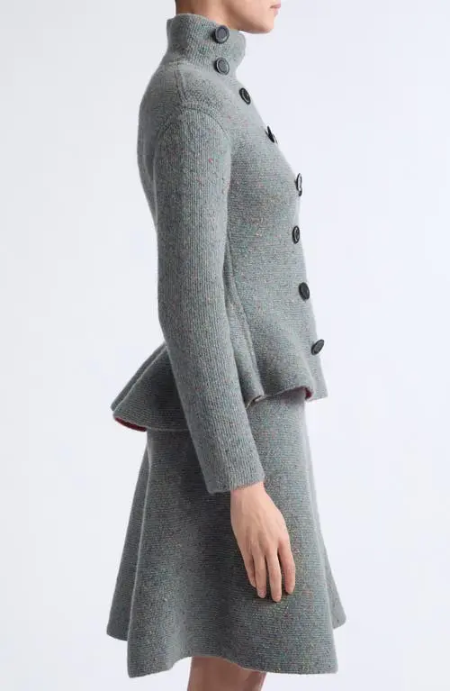 Proenza Schouler Capucine Wool Donegal Sweater Jacket