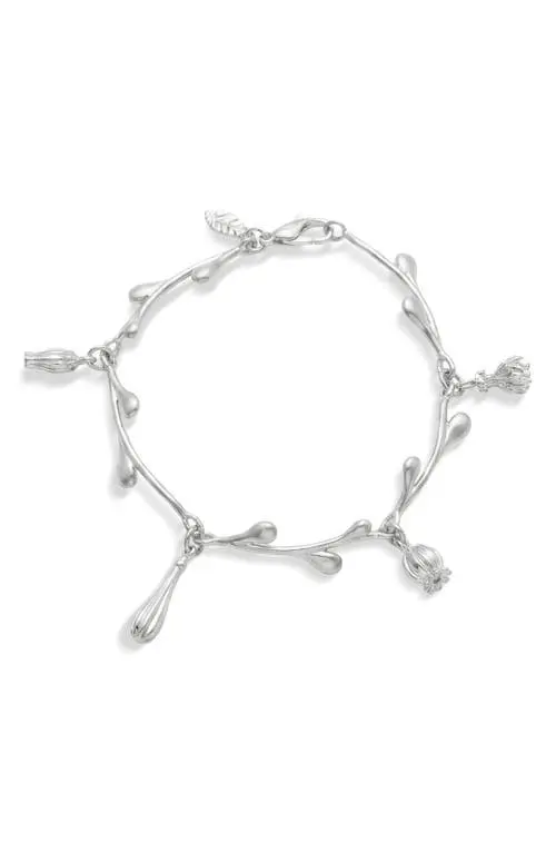 AWE INSPIRED Spell Botanicals Bracelet - Metallic Silver