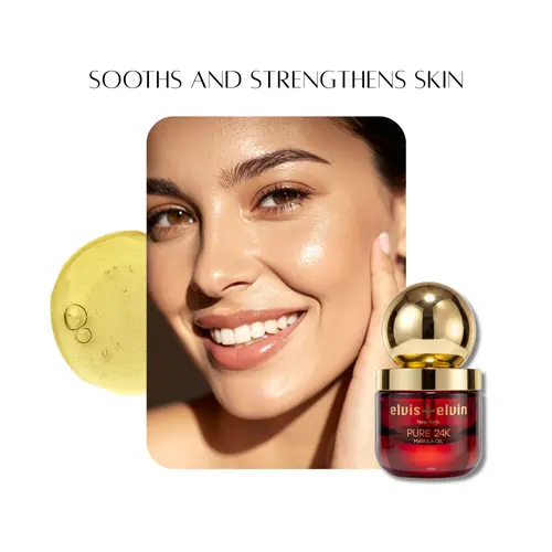 ELVIS+ELVIN Pure 24k Marula Facial Oil 20 Ml