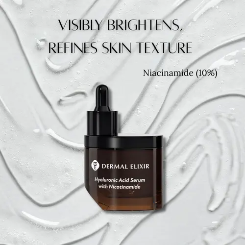 DERMAL ELIXIR Hyaluronic Acid Serum With Nicotimide