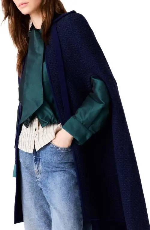 Maje Longline Cape Cardigan