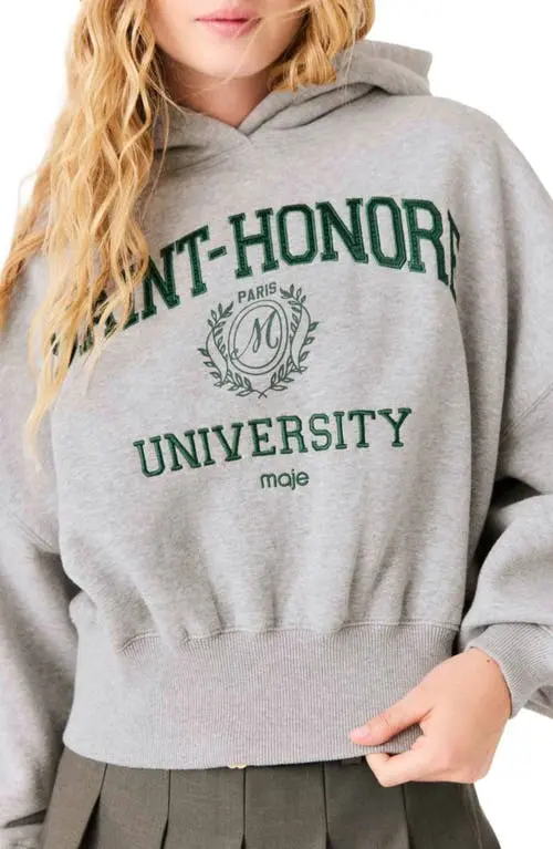 Maje Hooded Sweatshirt